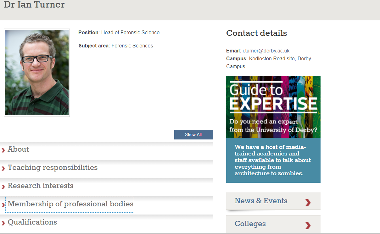 Staff profiles – who are they for and what do they do? – University of ...